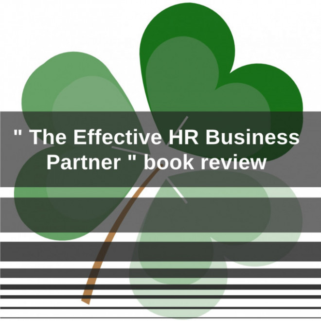 “The Effective HR Business Partner” book review