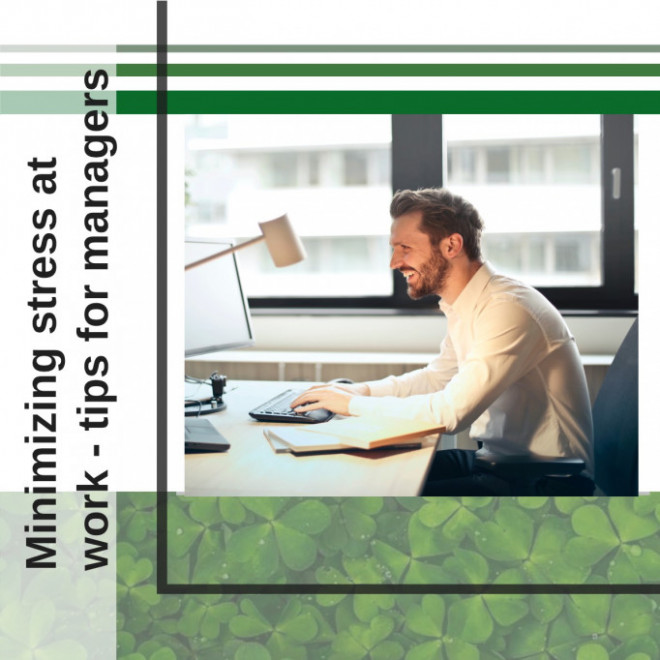 Minimizing stress at work - tips for managers